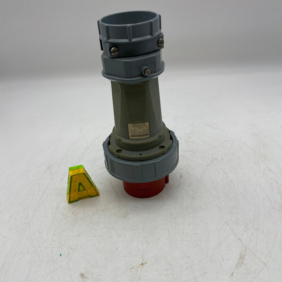 Mennekes 1110A 63A-6h/380-415V Pin and Sleeve Plug Connector, *Lot of ...