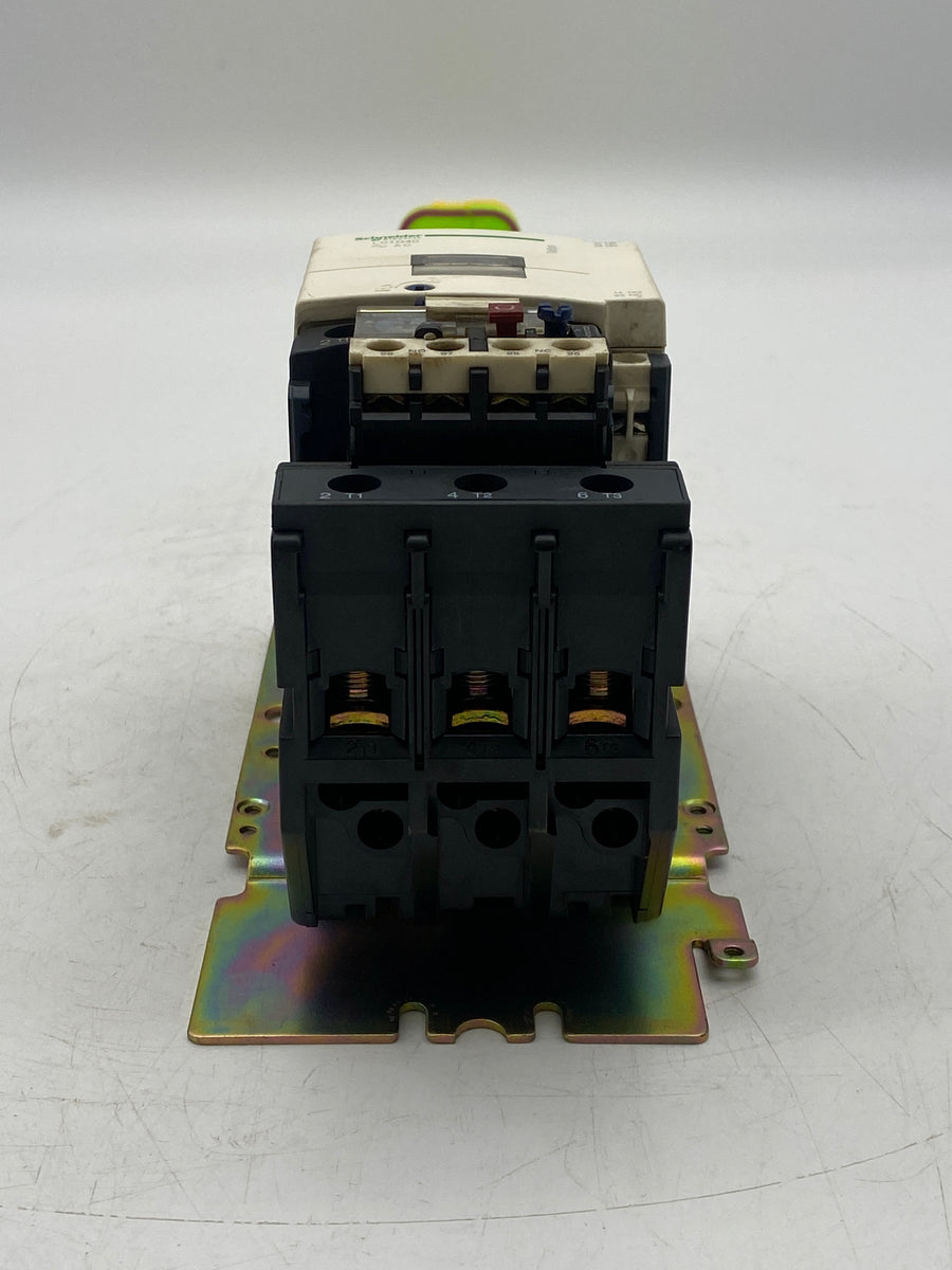 Schneider Electric LC1D40 Contactor w/ LRD3355 Thermal Overload Relay ...