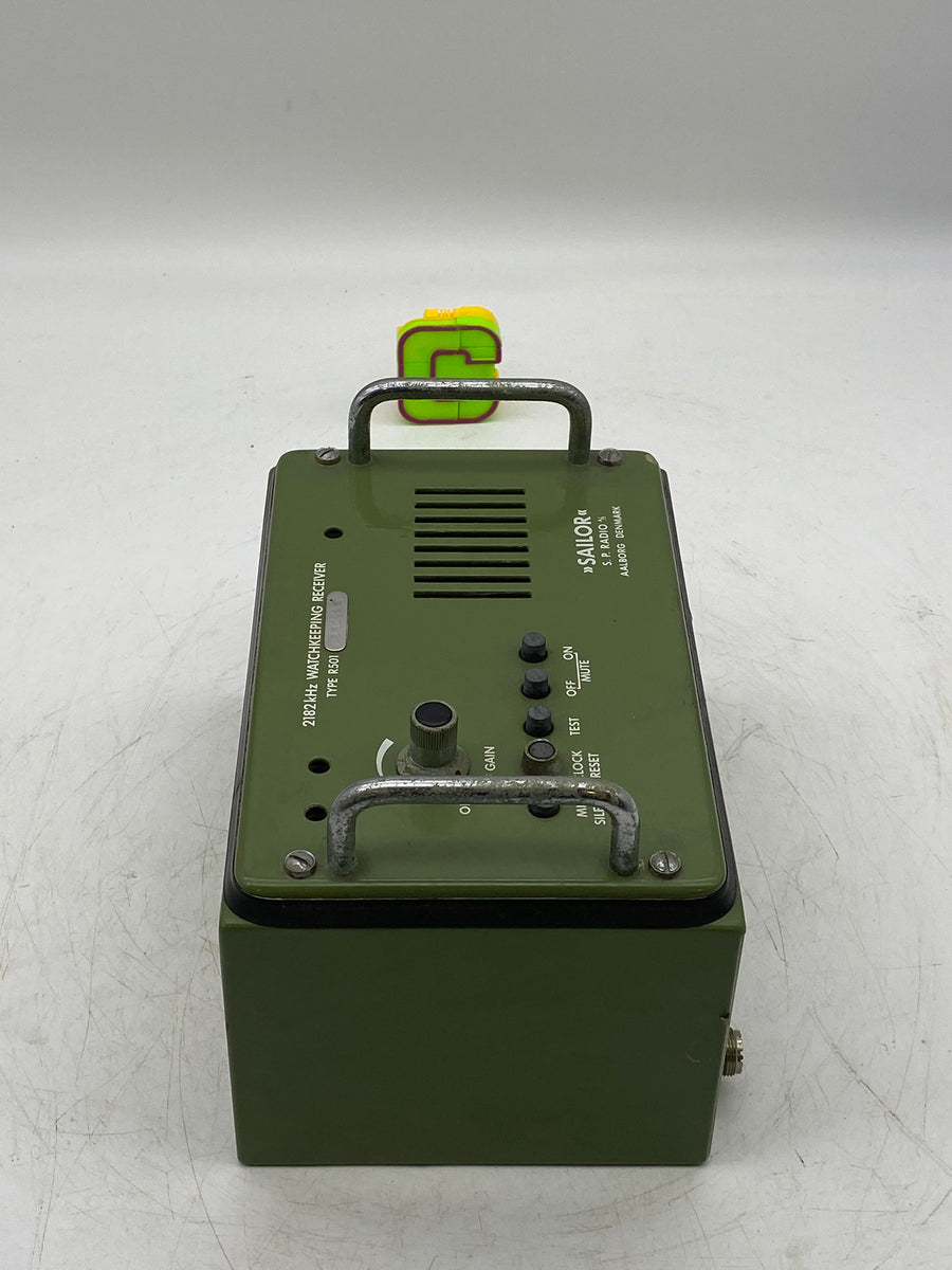 Sailor R501 Watchkeeping Receiver, 2182 kHz (Used) – Gulf Asset Recovery