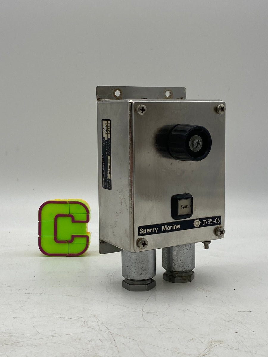 Sperry Marine 0735-06 Terminal Box, Type 4884 (Used) – Gulf Asset Recovery