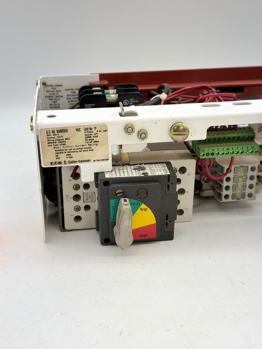 Eaton 7.5HP 30A Motor Controller HMCPE MCC Bucket (Used) – Gulf Asset ...
