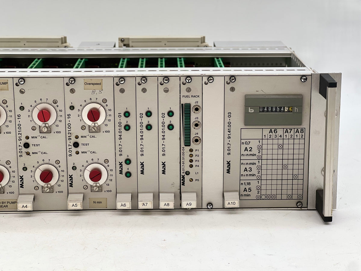 MaK Caterpillar 1.00.7-36.29.00-43 PCB Card Rack (Used) – Gulf Asset ...