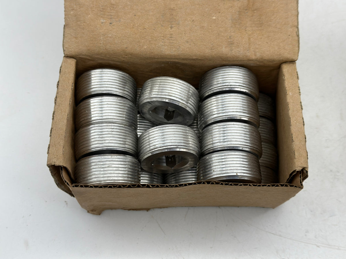 Eaton Crouse-Hinds PLG5-SA Recessed Pipe Plug, 1-1/2" *Box of (22)* (O ...