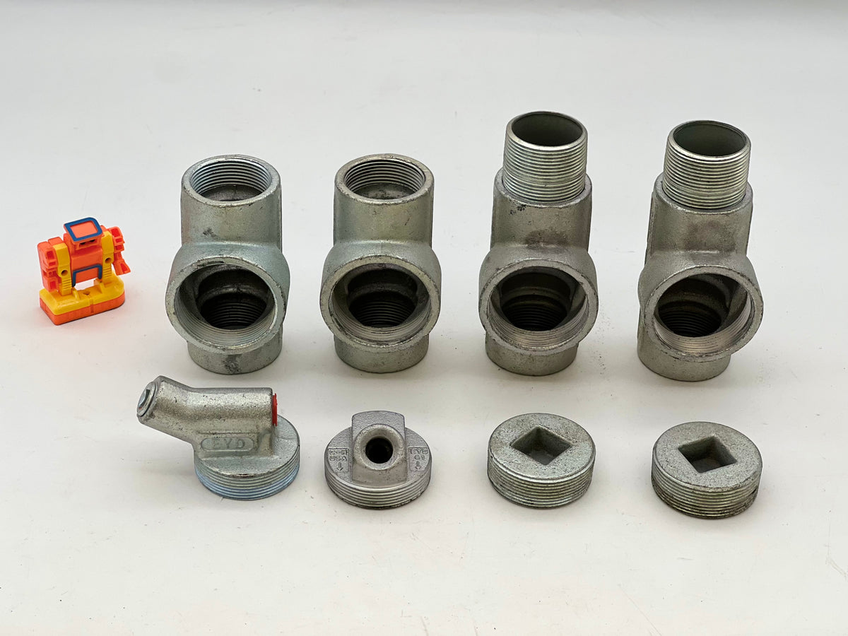 Appleton O-Z Gedney EYD/EZS Series Conduit Fitting, *Lot of (4)* (No B ...