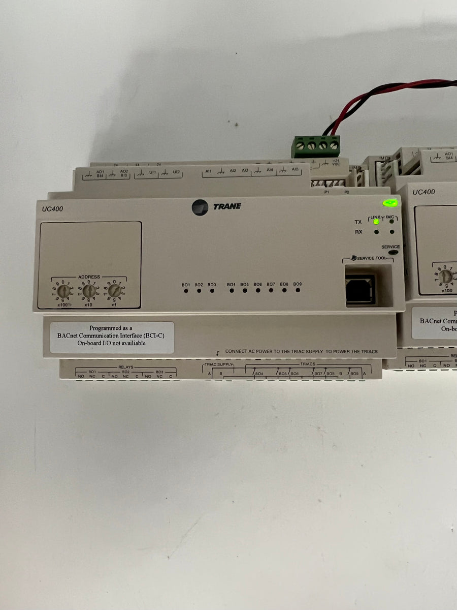 Trane Tracer UC400 (x2), Bacnet Terminator (x1) HVAC Programmable Term ...