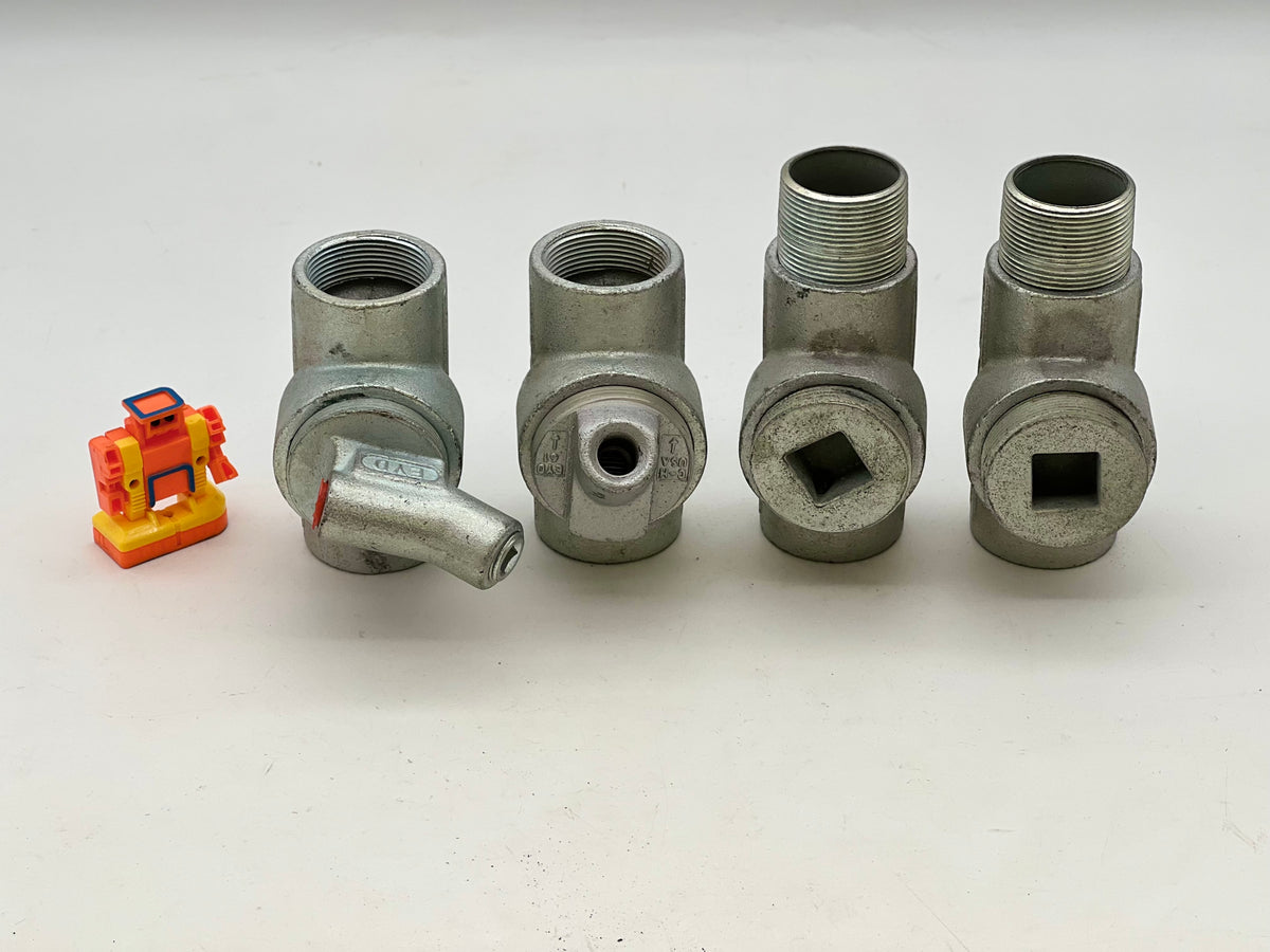 Appleton O-Z Gedney EYD/EZS Series Conduit Fitting, *Lot of (4)* (No B ...