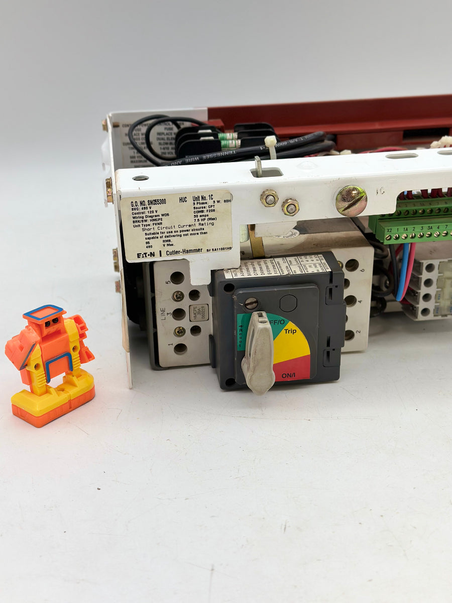 Eaton 7.5HP 30A Motor Controller HMCPE MCC Bucket (Used) – Gulf Asset ...