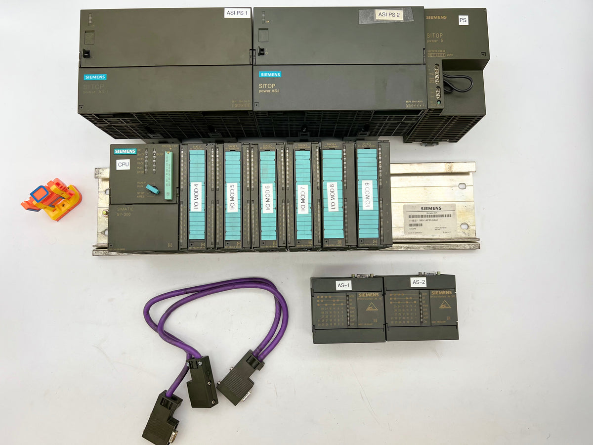 Siemens Assorted PLC Rack Assembly (Not Tested) – Gulf Asset Recovery