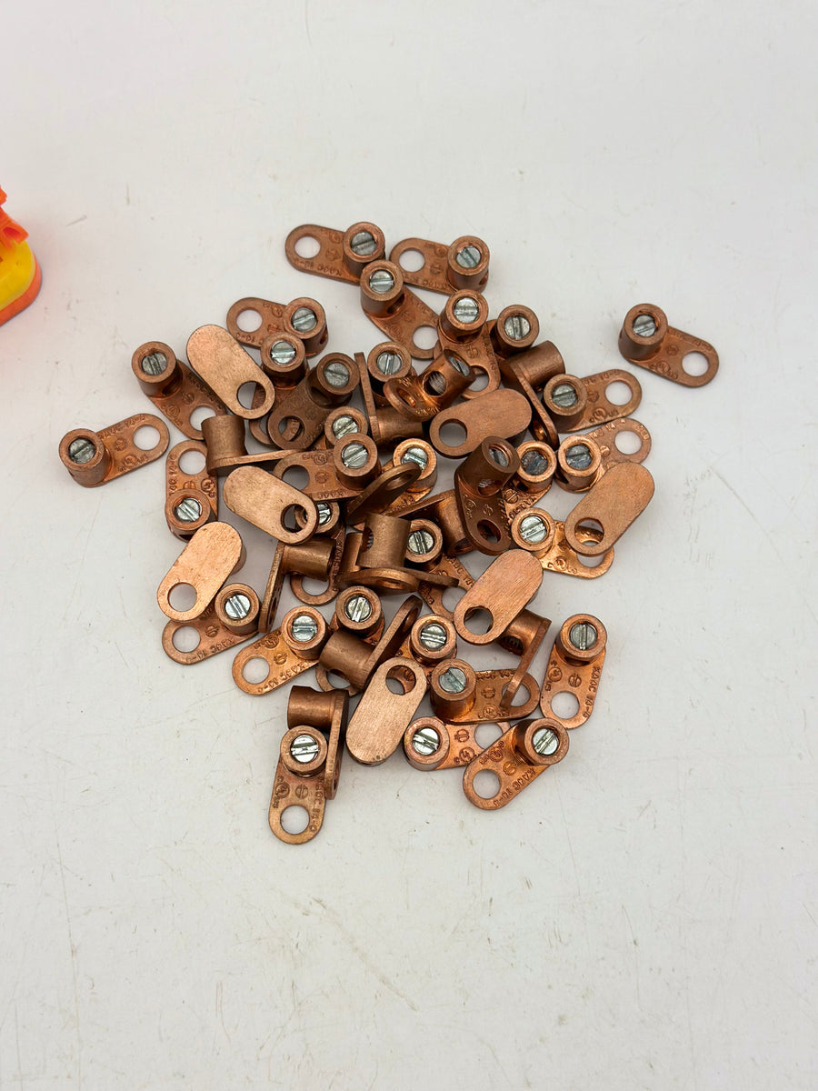 Burndy KA4C Grounding Lug, 14-4AWG *Lot of (51)* (No Box) – Gulf Asset ...