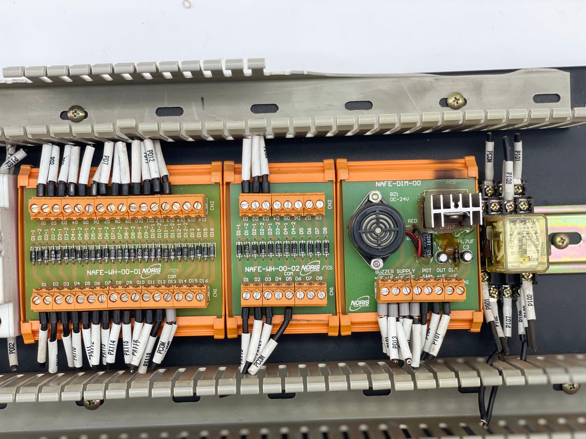 NORIS Automation NAFE-WH-00-01, 02 Main Engine Control Panel Baseplate ...