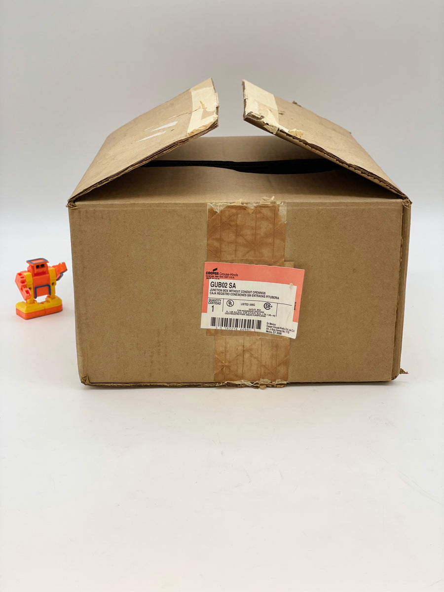 Cooper Crouse-Hinds GUB02-SA Junction Box w/o Conduit Openings (New ...