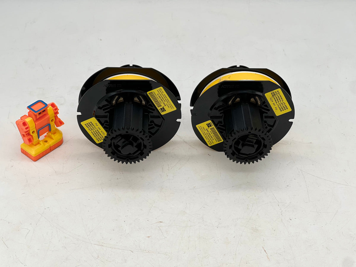 Brady B30C-500-595-YL Yellow Vinyl Label *Lot of (2)* (No Box) – Gulf ...