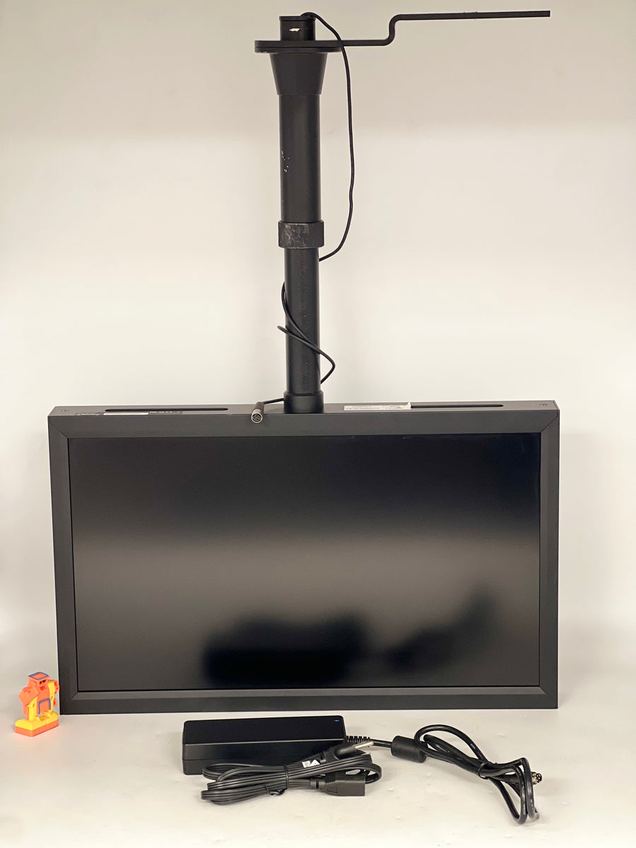Effinet Systems EFL-2403HD Dual 24” LCD Monitor w/ Pwr Adapter, Pole M ...