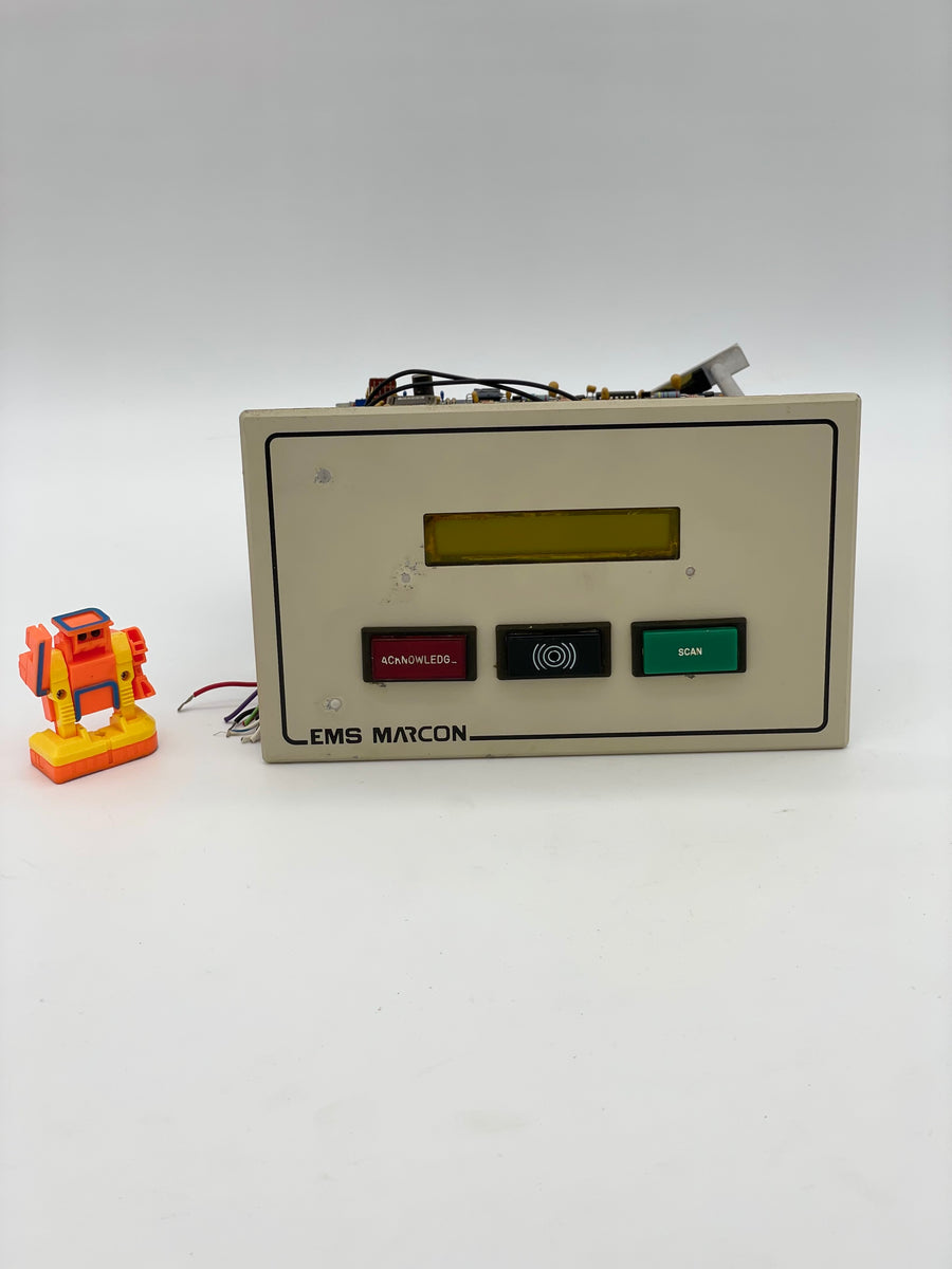 EMS Marcon CPU Data Alarm Display Unit (Not Fully Tested-For Parts ...