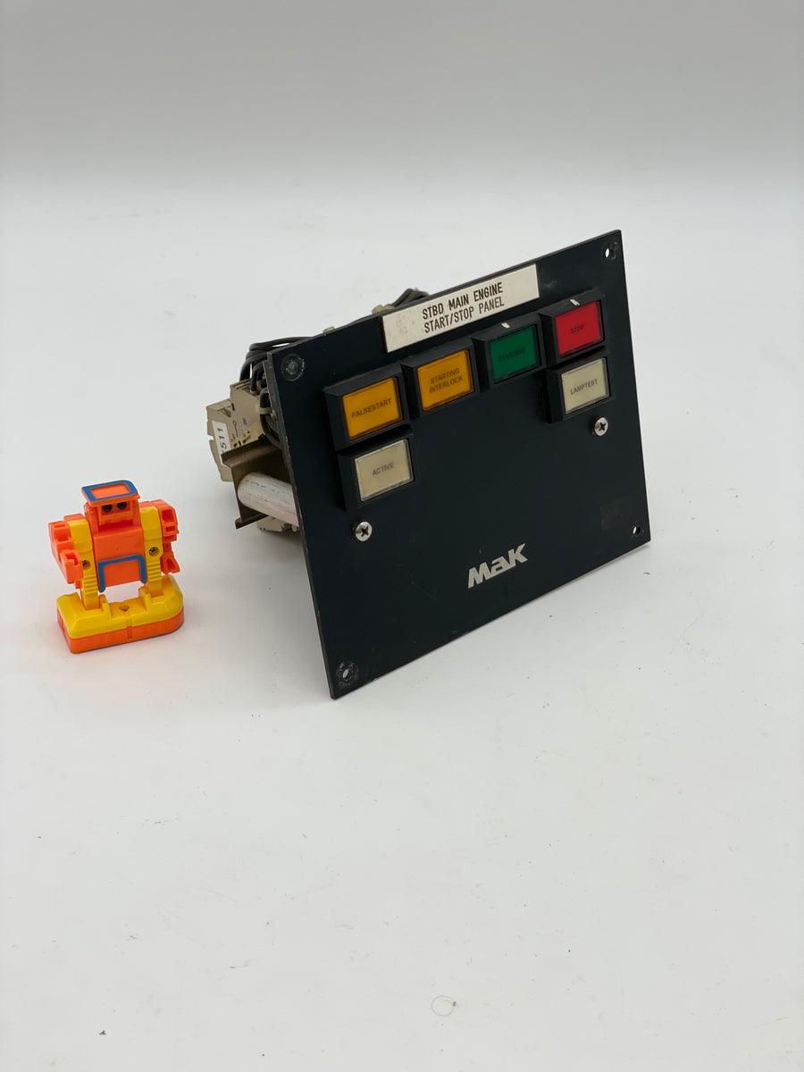 MAK (Caterpillar) Main Engine Start/Stop Control Panel (Not Tested ...