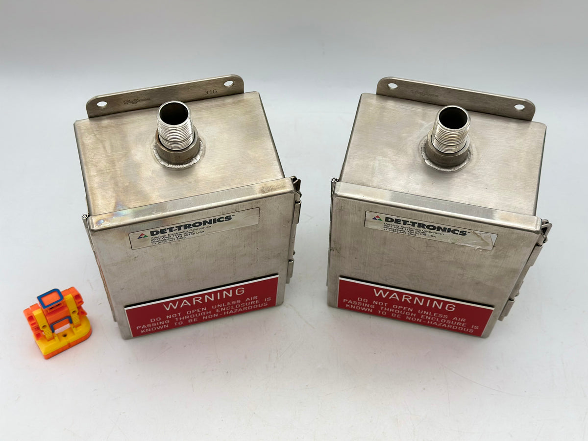 Det-Tronics 000811-105 Q811 CGS Duct Mount Enclosure, 3/4" *Lot of (2 ...