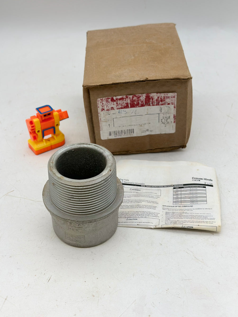 Eaton Crouse-Hinds ES76 Female Sealing Hub, 2-1/2 x 2" (Open Box ...