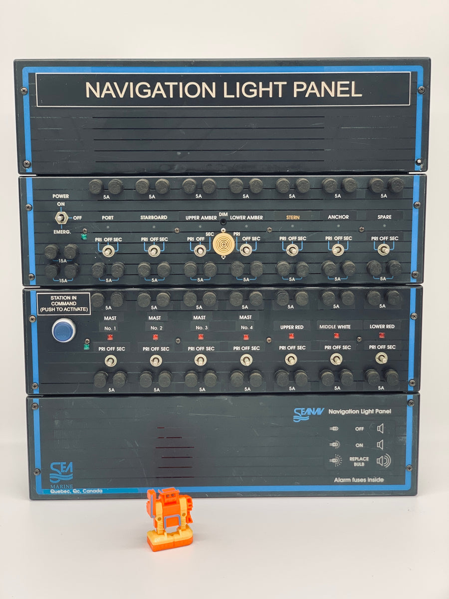 SEA Marine 700C Seanav NLP Navigation Light Panel (Used) – Gulf Asset ...