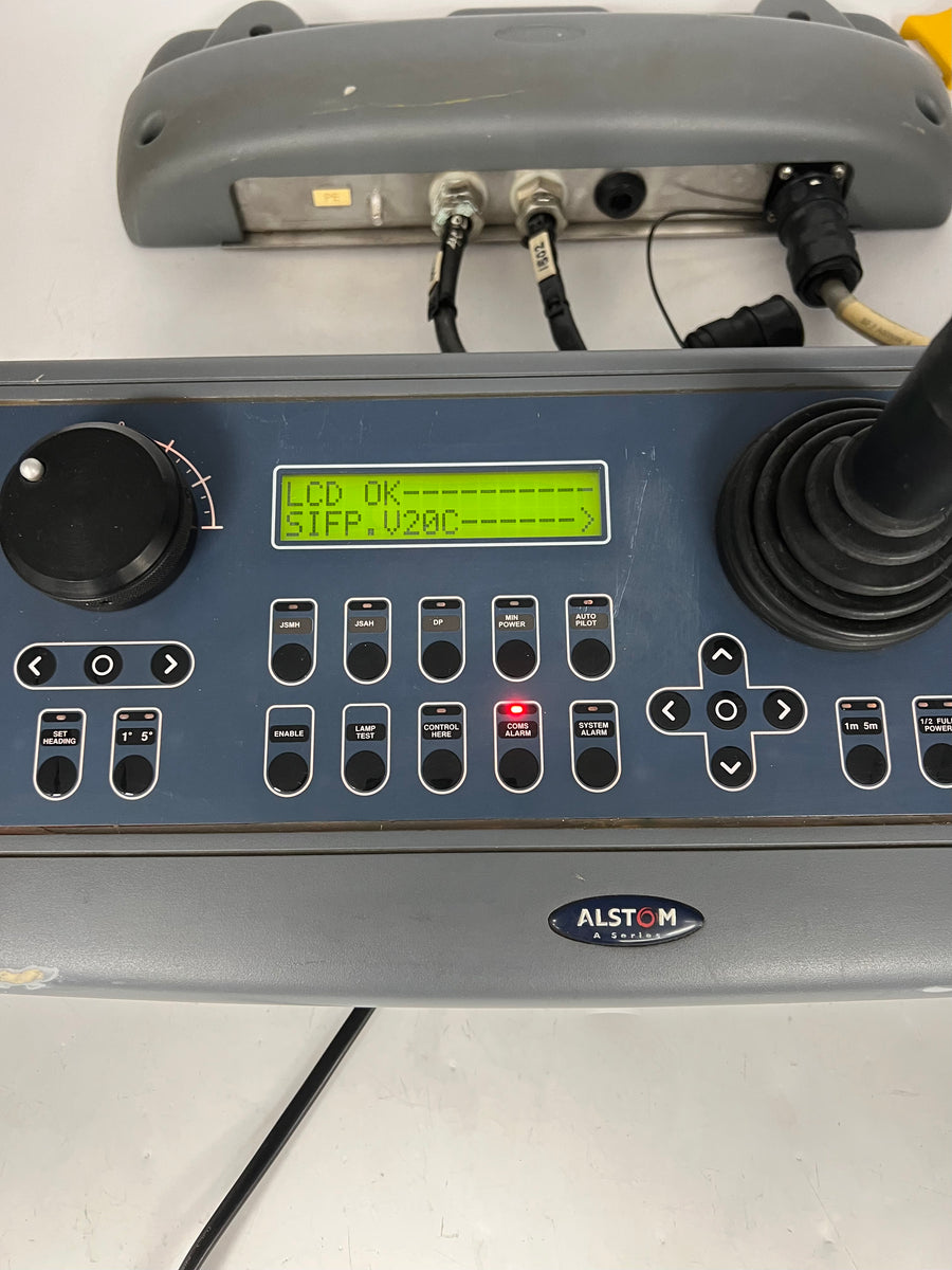 Alstom Joystick Controller Station w/ Mount Bracket for Marine DP Syst ...