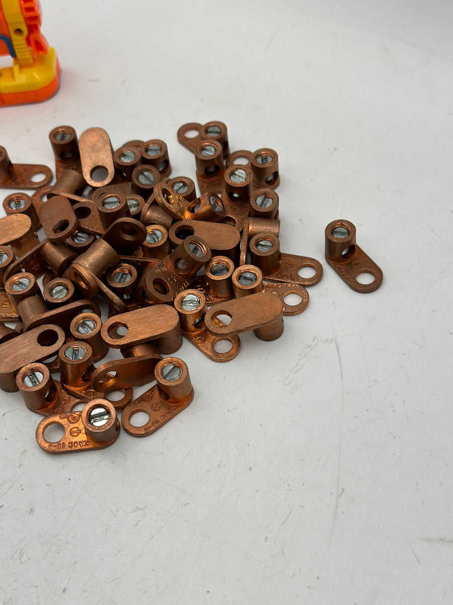 Burndy KA4C Grounding Lug, 14-4AWG *Lot of (51)* (No Box) – Gulf Asset ...