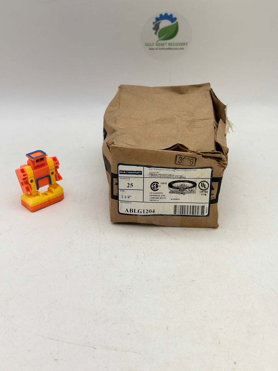 O-Z/Gedney ABLG-1204 Insul. Grounding Bushing, 1-1/4” *Box of (22)* (O ...