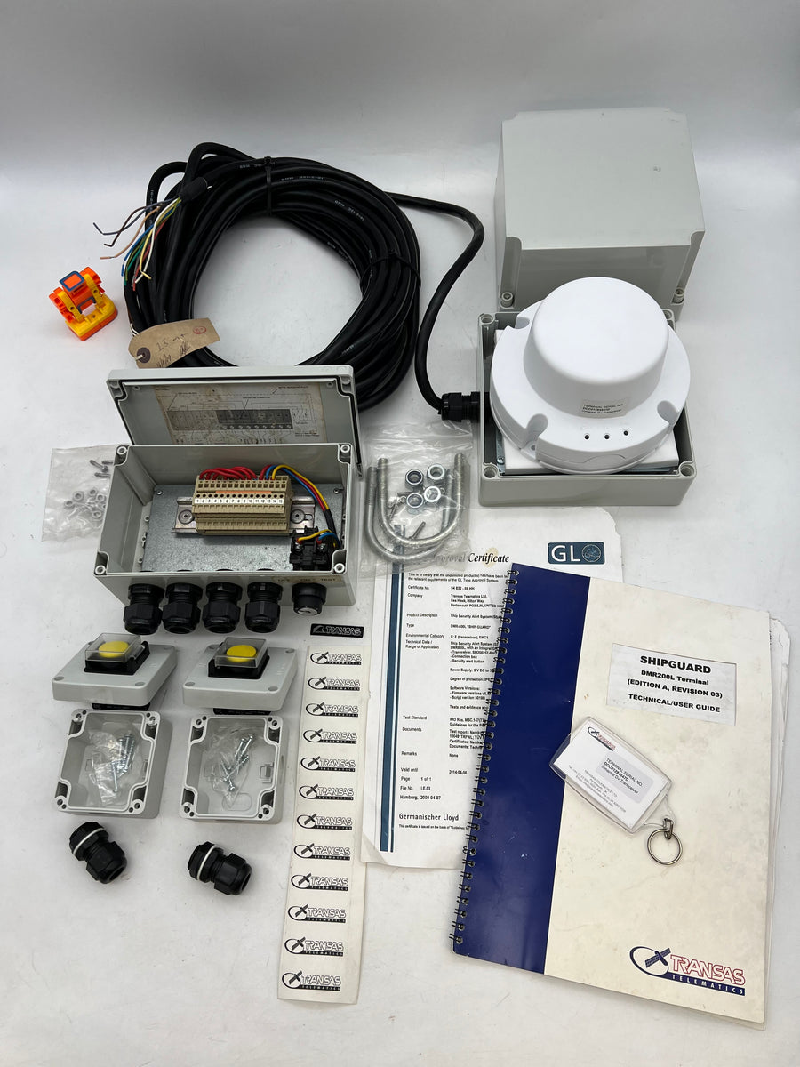 Transas Telematics DMR-200L Ship Guard SSAS Ship Security Alert System ...